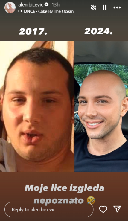 Ovako je Alen Bičević izgledao prije 7 godina | Scena