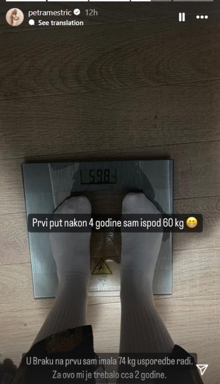 Petra Meštrić se pohvalila novom linijom, evo koliko sada ima kilograma | Scena
